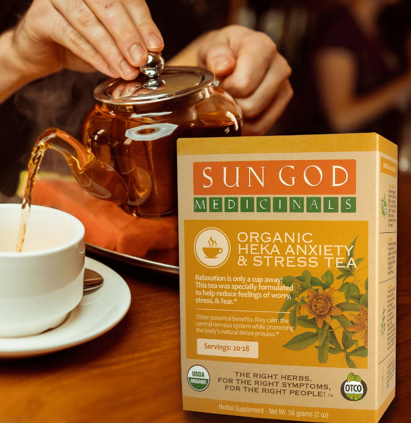 Organic Herbal Tea by Sun God Medicinals